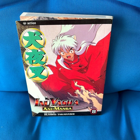 Rumiko Takahashi | Accents | Inuyasha Episode Volume 8 Created By Rumiko Takahashi Ani Manga ...